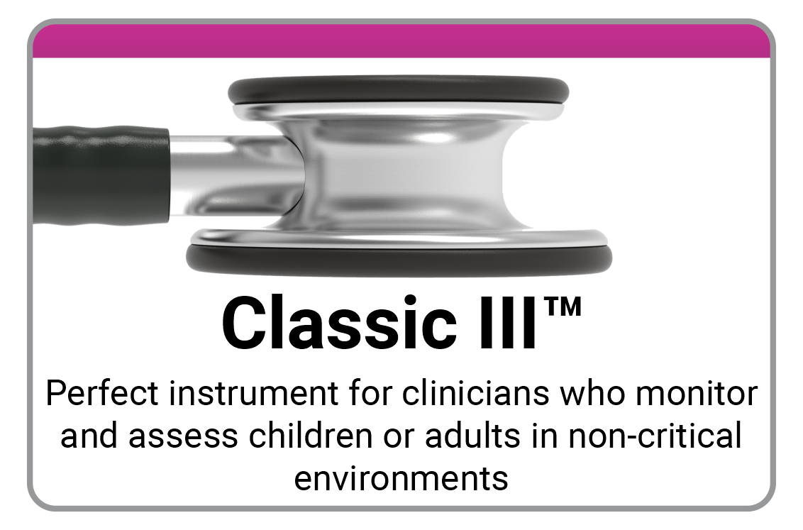 3M™ Littmann® Classic Stethoscopes | Classic II SE | Classic III ...